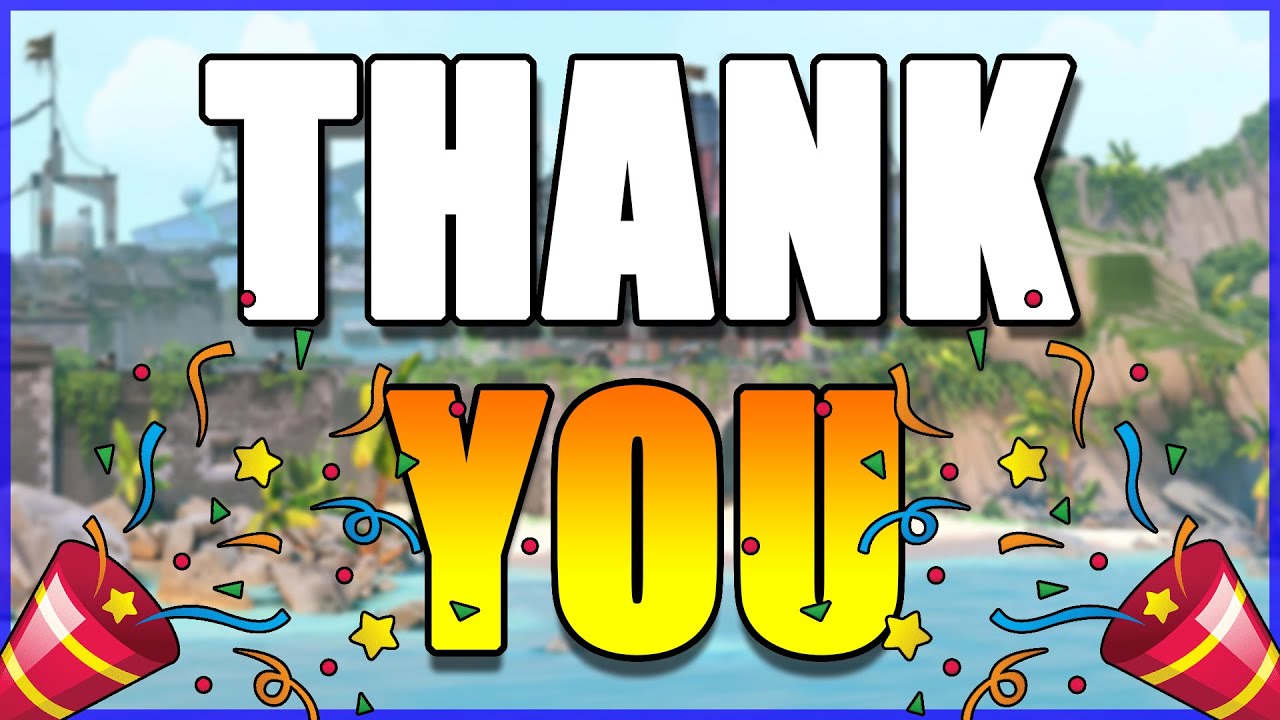 THANK YOU!!! - YouTube