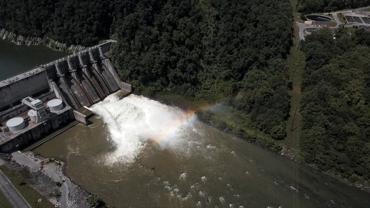 Boone Lake Dam - DJI Mavic Pro - 4K - YouTube