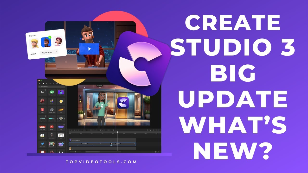 CreateStudio 3 New Big Update [2024] - New Features