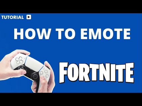 How to emote in Fortnite PS5