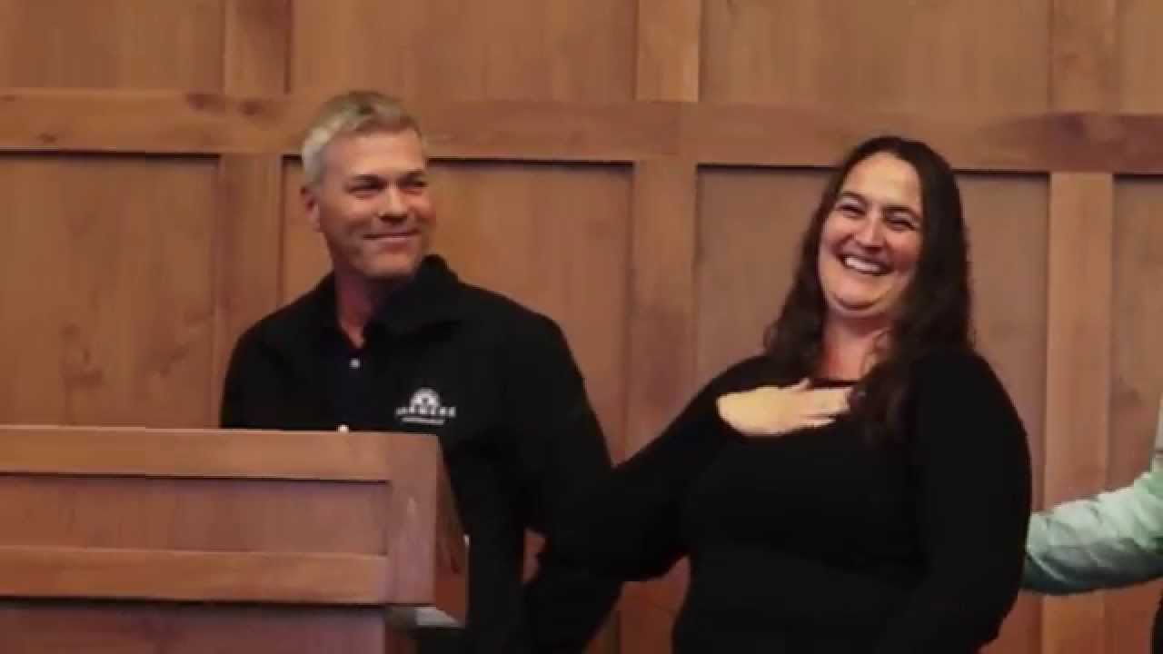 Jessica Randolph Receives Award - YouTube