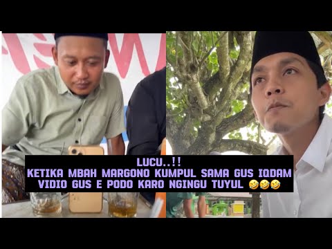 Lucu 😁 ketika mbah NO kumpul sama GUS IQDAM , GUS E jadi pesugihan e mbah margono