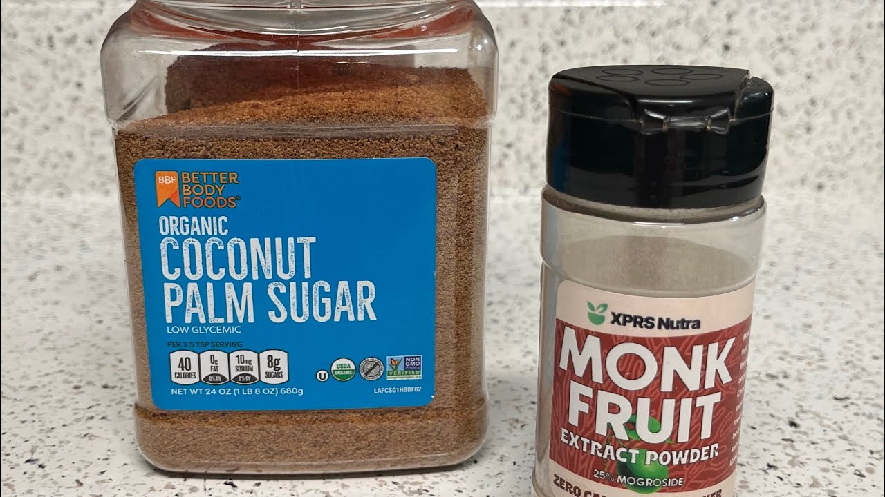 Azucar de Palma de Coco o Azucar Monk Fruit ¿Cual sabe mejor, o cual es ...