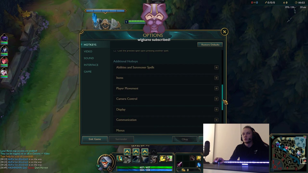 Rekkles league of legends settings - YouTube