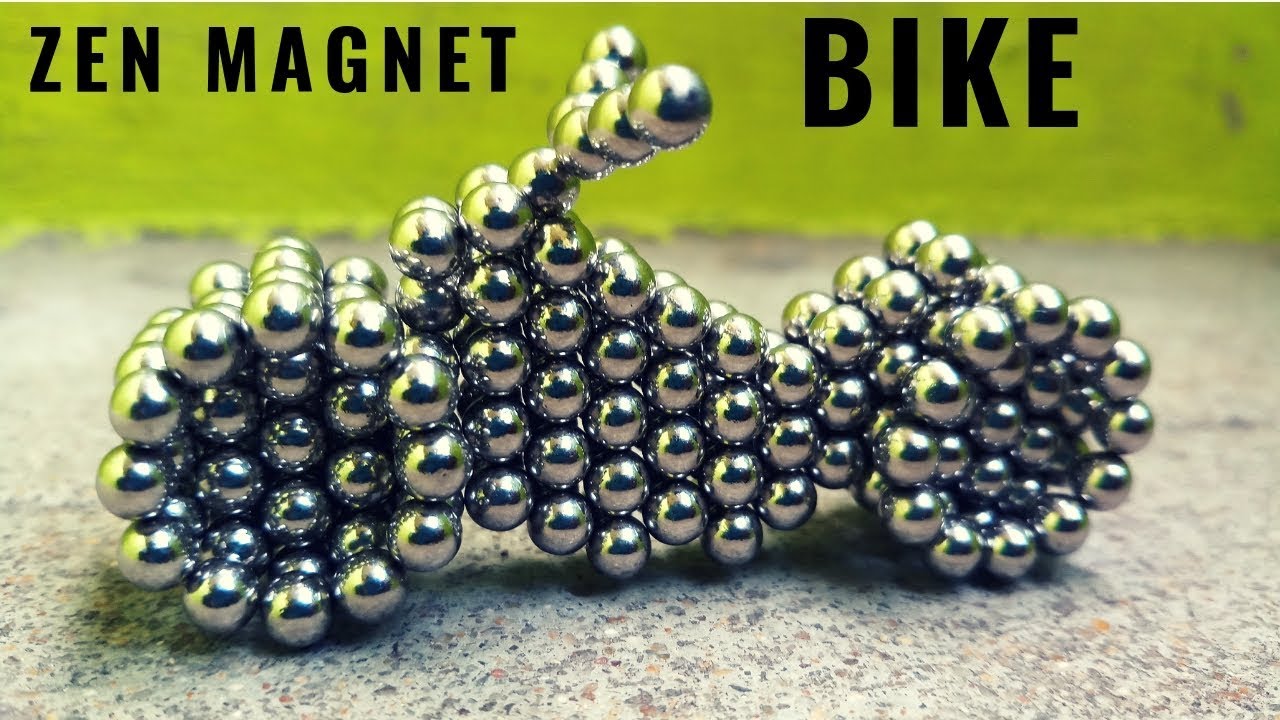 Bike Creation Using Bucky ball Magnets - YouTube
