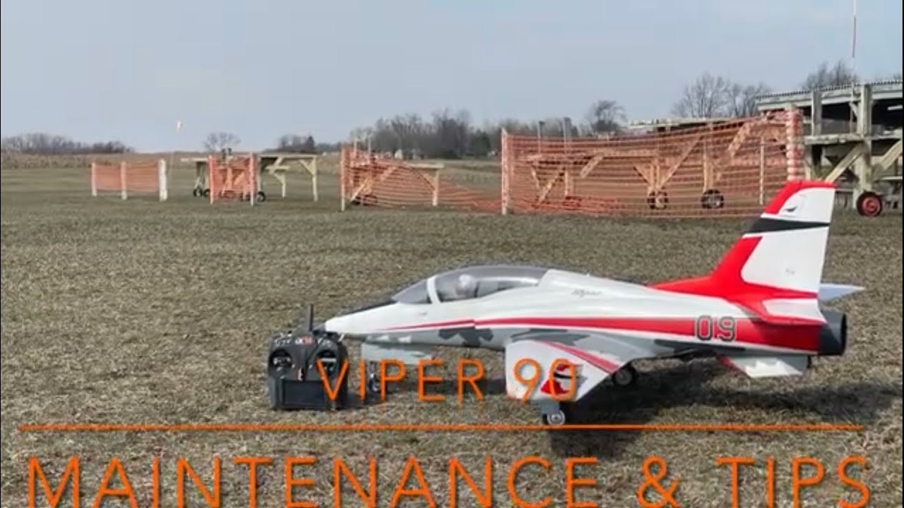 E-file Viper 90 EDF Maintenance and Tips - YouTube