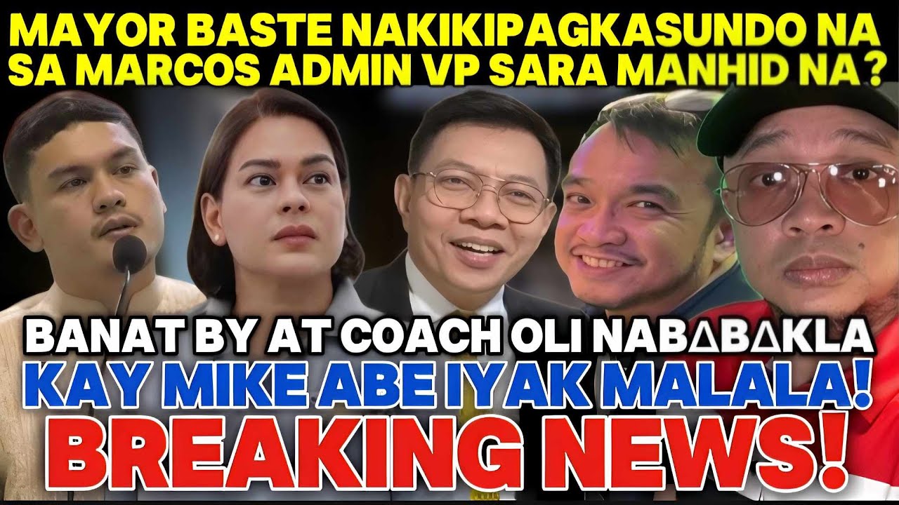 BREAKING NEWS|MAYOR BASTE GUSTO NG UNITEAM SA MARCOS ADMIN|VP SARA ...