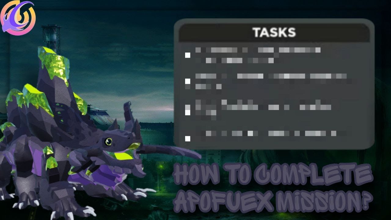 How to complete APOFUEX mission in Creatures of Sonaria!☣️ - YouTube