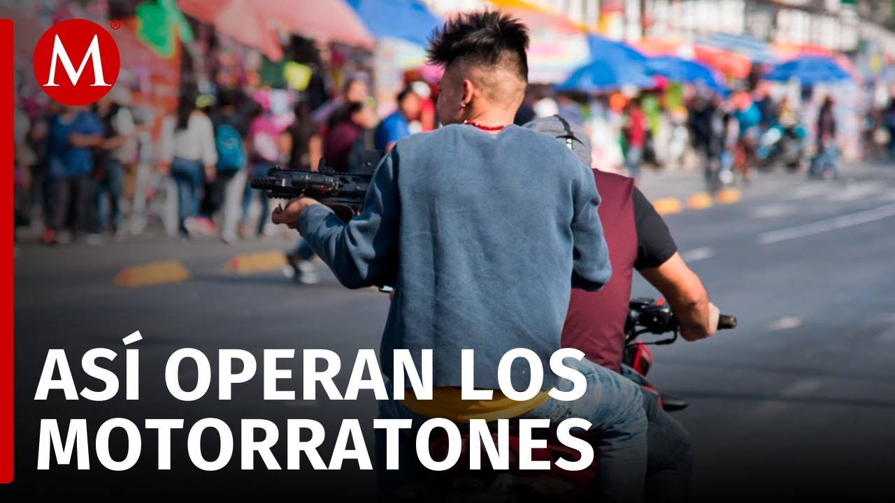 Así es el modus operandi de los 'Motorratones' en Edomex - YouTube