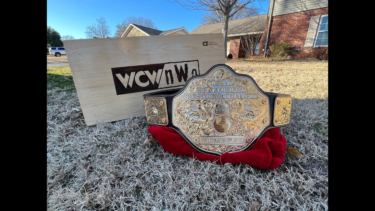 Classic Shields Premium Crumrine Big Gold WCW NWA World Championship ...