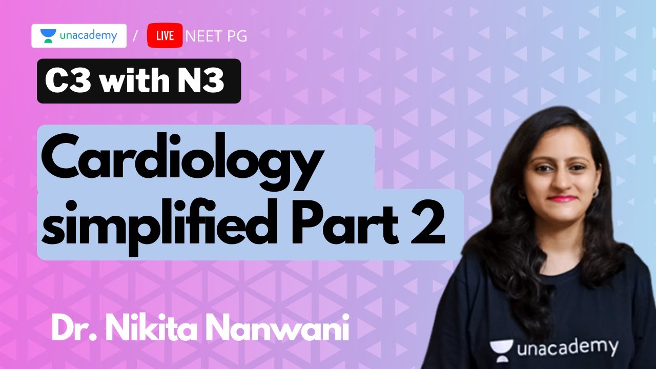 C3 with N3 | Cardiology simplified Part 2 | PGMEE with Dr. Nikita ...