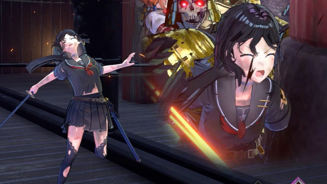 SAMURAI MAIDEN -サムライメイデン Ryona - YouTube