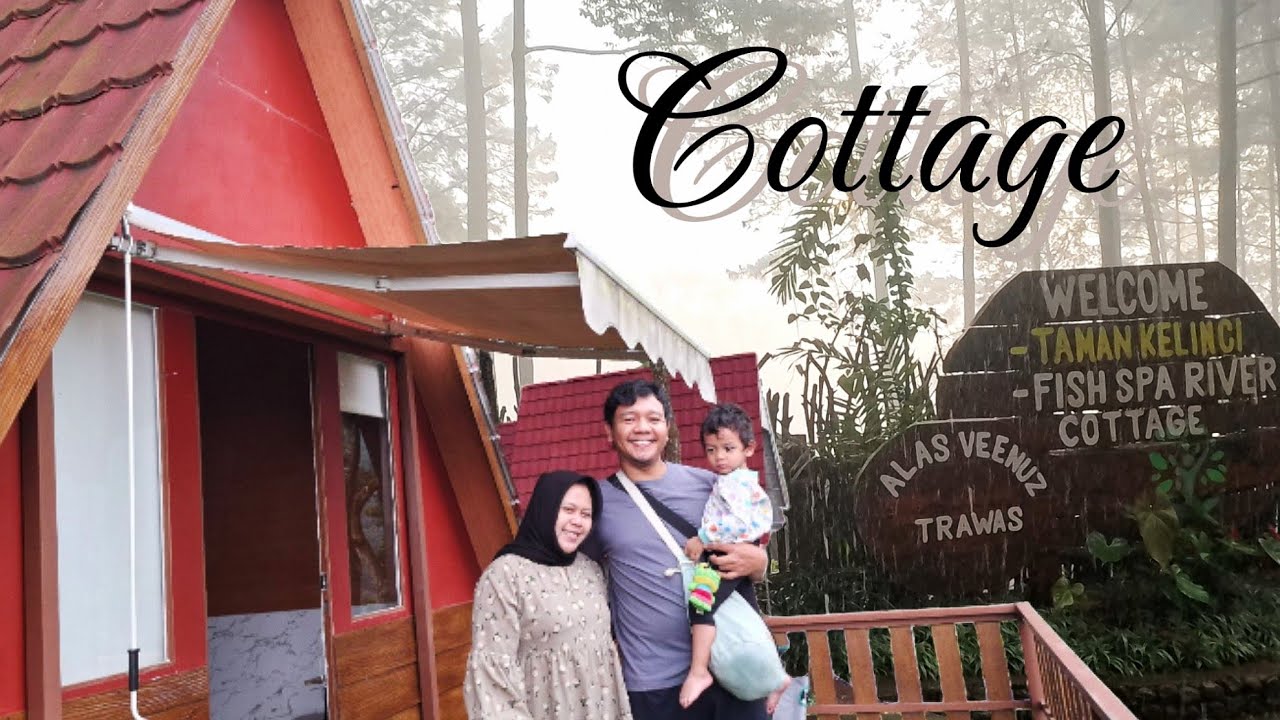 PERTAMA KALI SEWA COTTAGE DI ALAS VEENUZ TRAWAS - YouTube