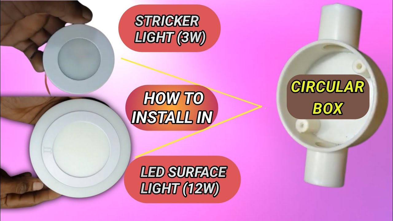 Stricker Light Installation! Stricker LED Surface - YouTube