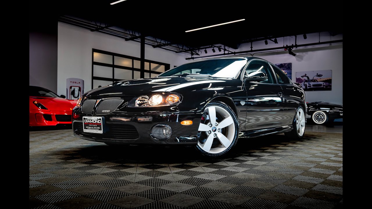 2006 Pontiac GTO! 6.0L V8 LS2! 6 Speed Manual! Phantom Black! Only 12K ...
