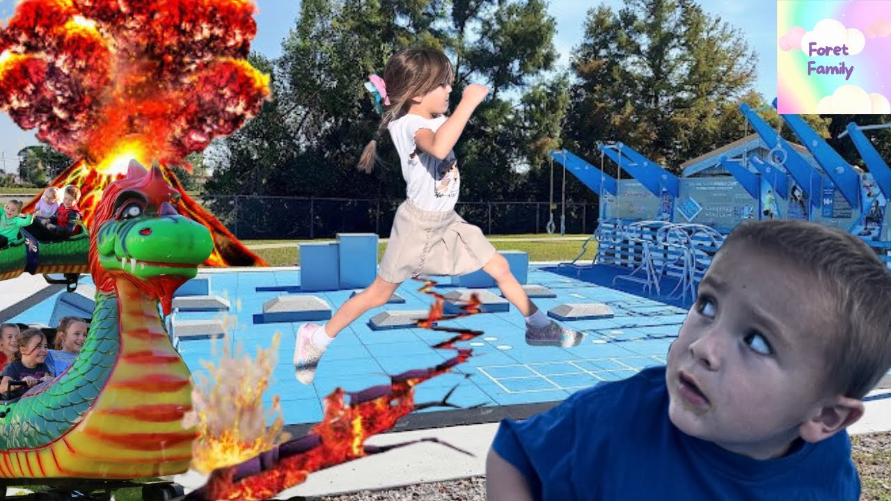 LAVA playground at The Blue Thing!! - YouTube