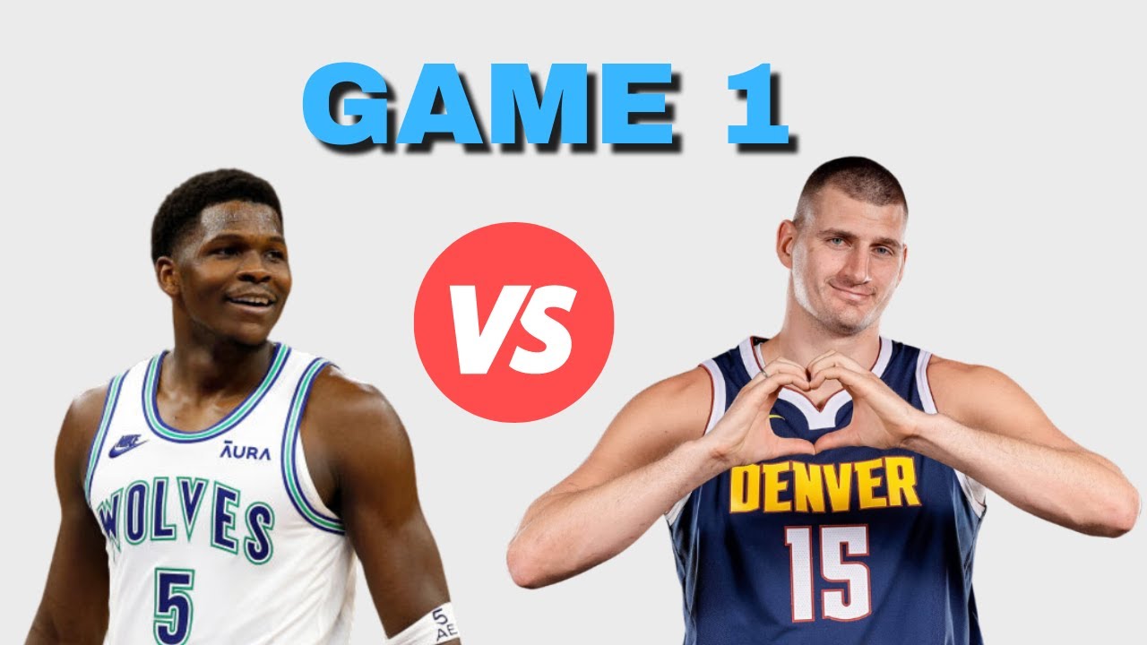 NUGGETS IN TROUBLE!!? NUGGETS VS TIMBERWOLVES GAME 1 - YouTube