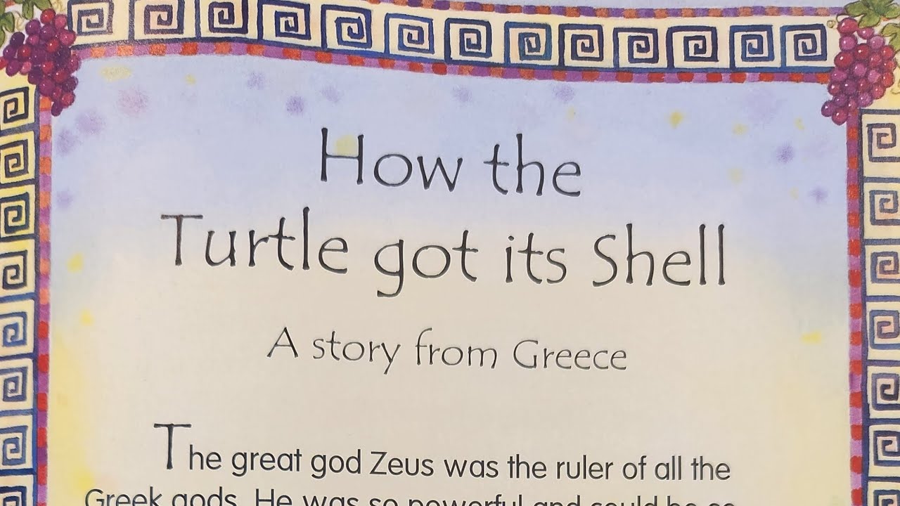Usborne Stories from Around the World. How Turtle Got Its Shell. 영어책 읽어 ...