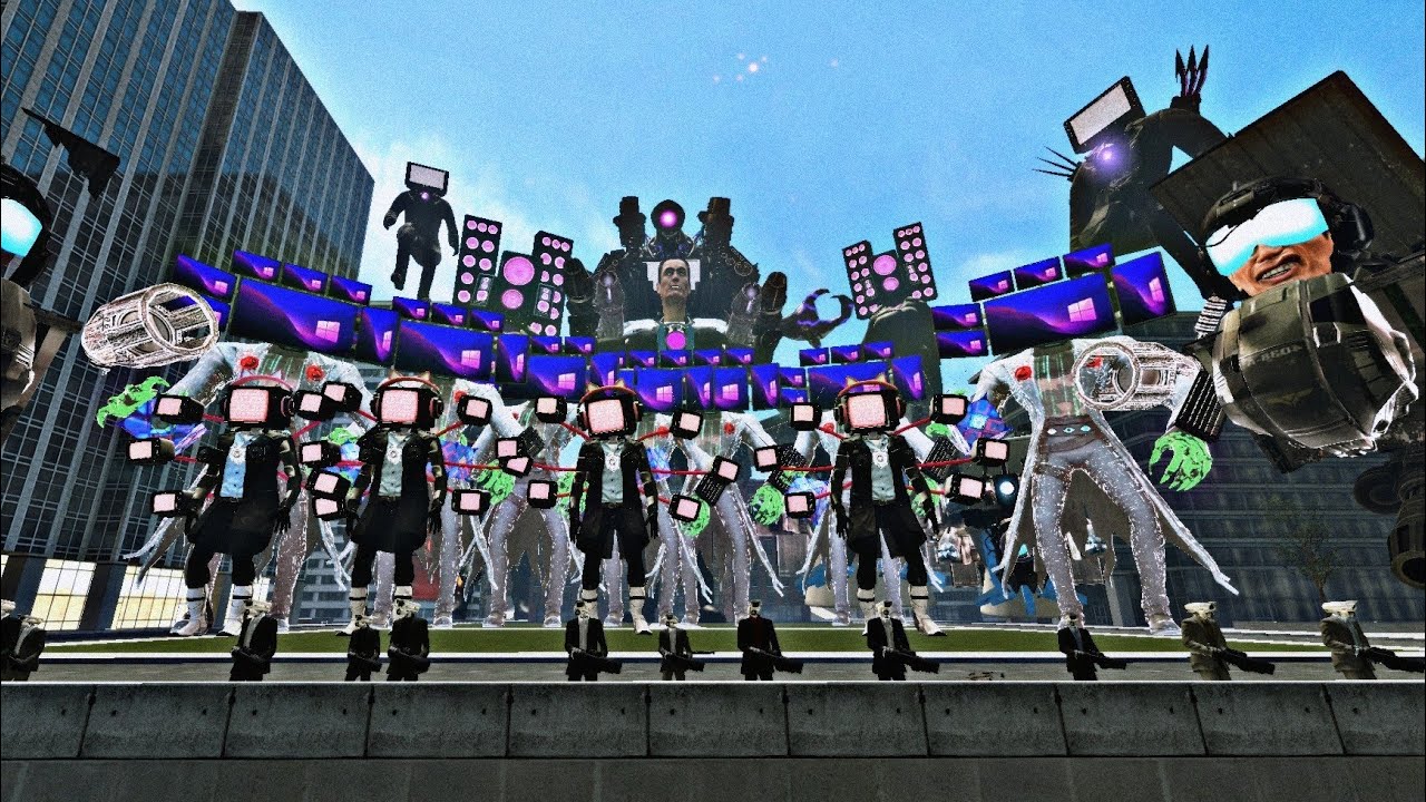 SKIBIDI TOILETS MULTIVERSE GMAN FUTURE GMAN ALTRON IN GMOD - YouTube