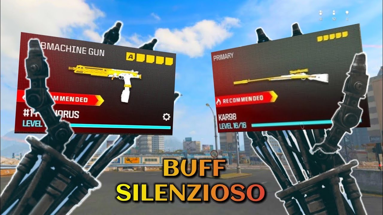 KAR 98 e FJX HORUS sono più forti di prima * BUFF SILENZIOSO? 🤔 - YouTube
