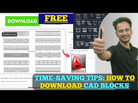 Time-Saving Tips: How to Download CAD Blocks from Multiple Websites ...