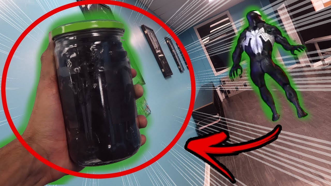 *DO NOT TRY* WE CAPTURED VENOM AT 3 AM!! (HE'S TRAPPED IN THE JAR ...