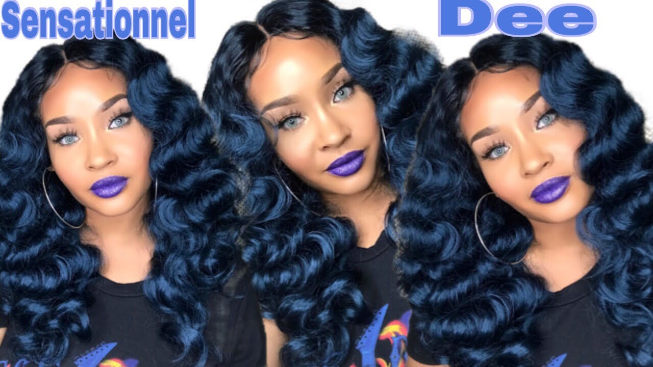 $25 GORGEOUS WAVY UNIT| Sensationnel Dee Wig Review - YouTube