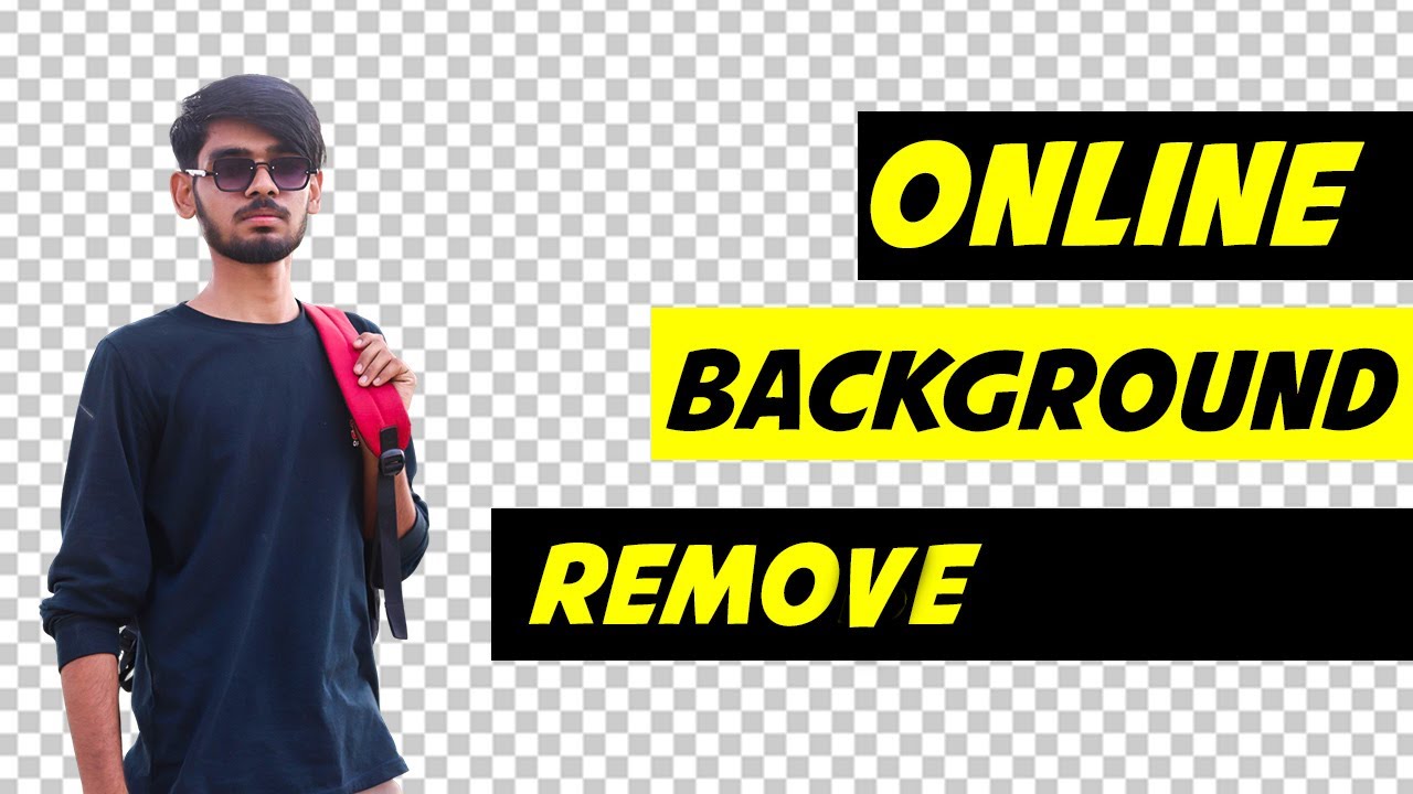 How to Online Photo Background Remove - Shohan Editing - YouTube