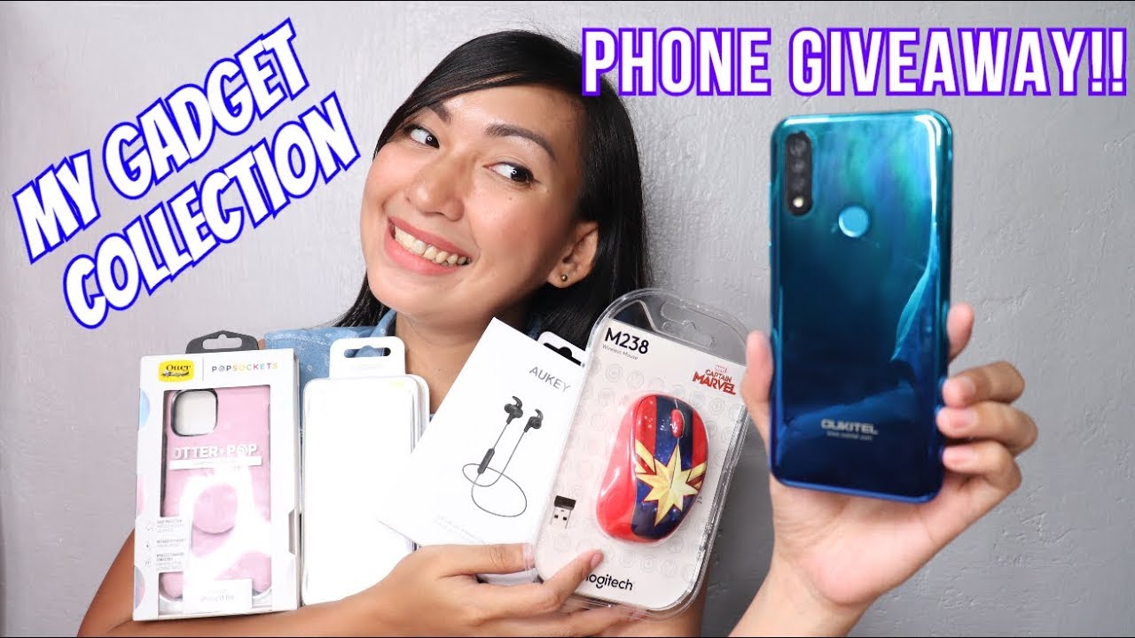 My Gadget Collection + PHONE GIVEAWAY !!!! - YouTube