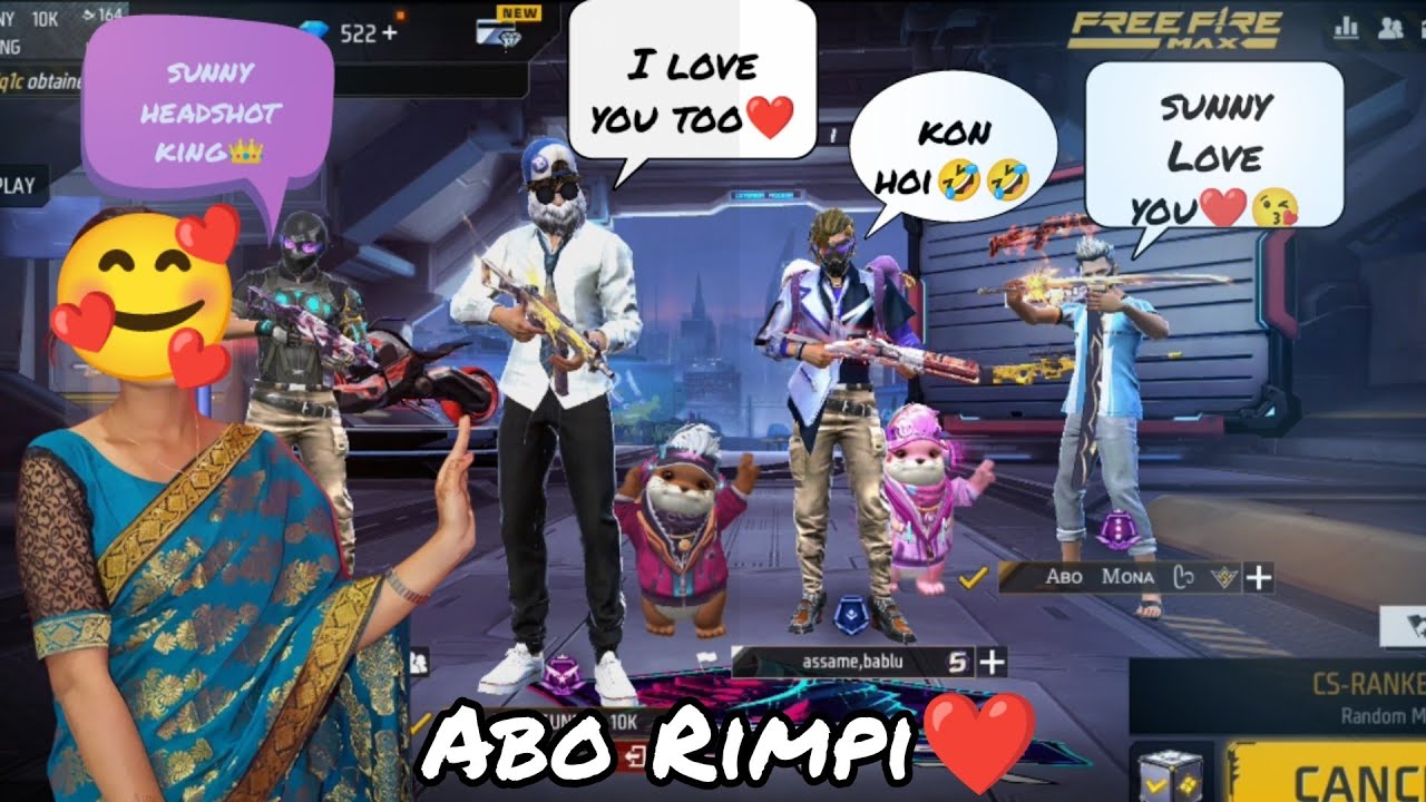 Abo girls Shocking on my gameplay|Team Abo girls || Abo girls Attitude ...