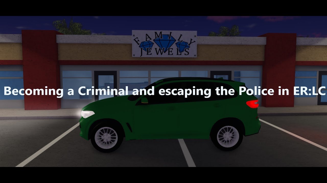 Becoming a Criminal and Escaping the Police on ER:LC (ROBLOX) - YouTube