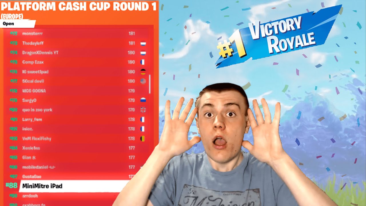 How I qualified for Round 2 - Solo Platform Cash Cup Mobile - YouTube