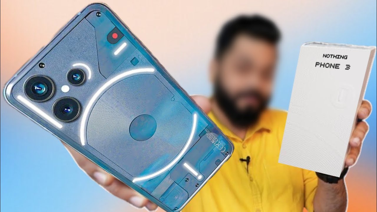 Nothing Phone 3 Unboxing, price & first look - YouTube