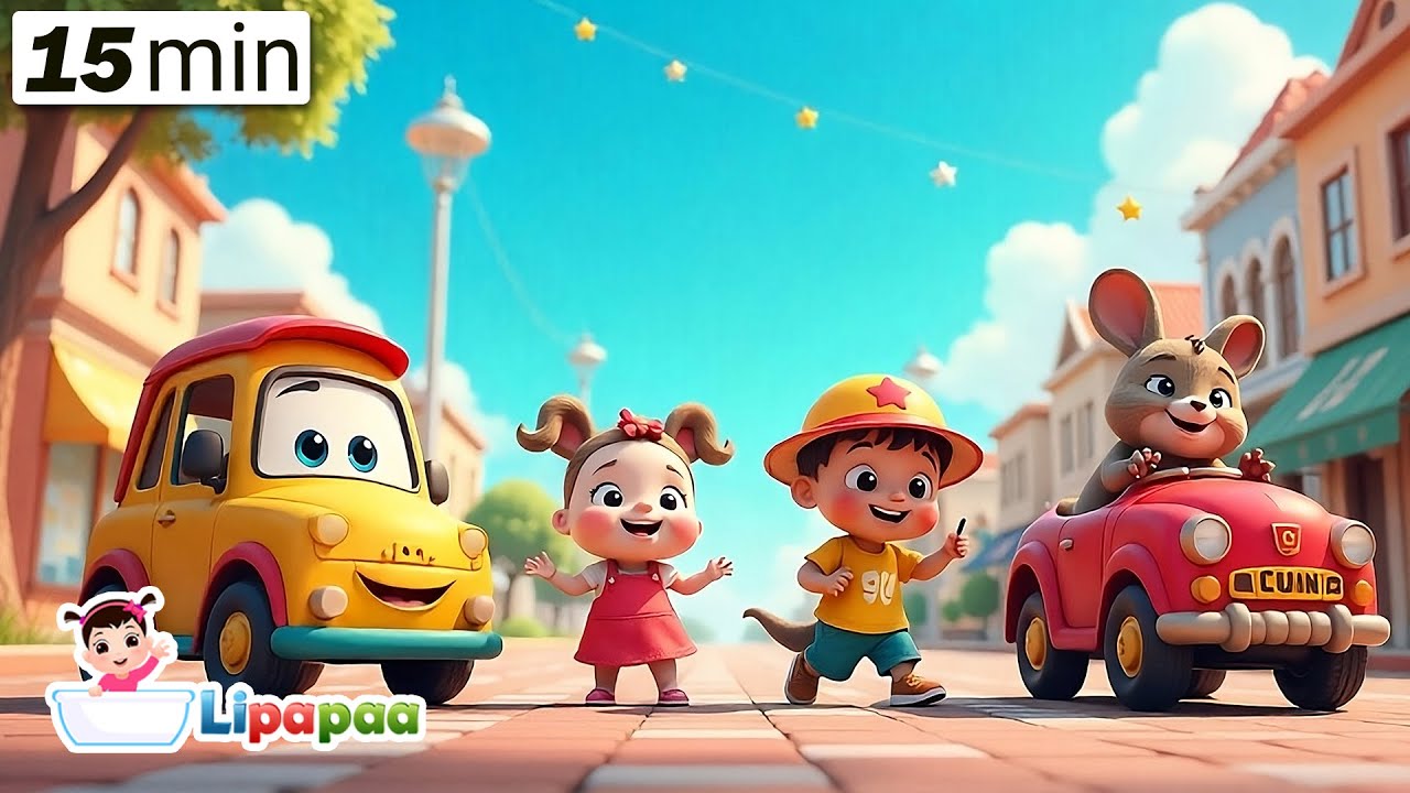 🏰 Fairy Tales, Trains & Traffic! | Lipapaa Mega Rhymes Pack 🚂 - YouTube