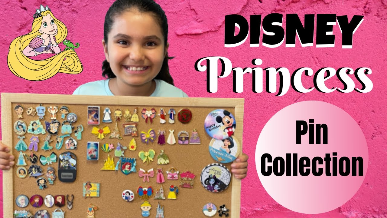 Disney Princess Pin Collection! I March 2021 - YouTube