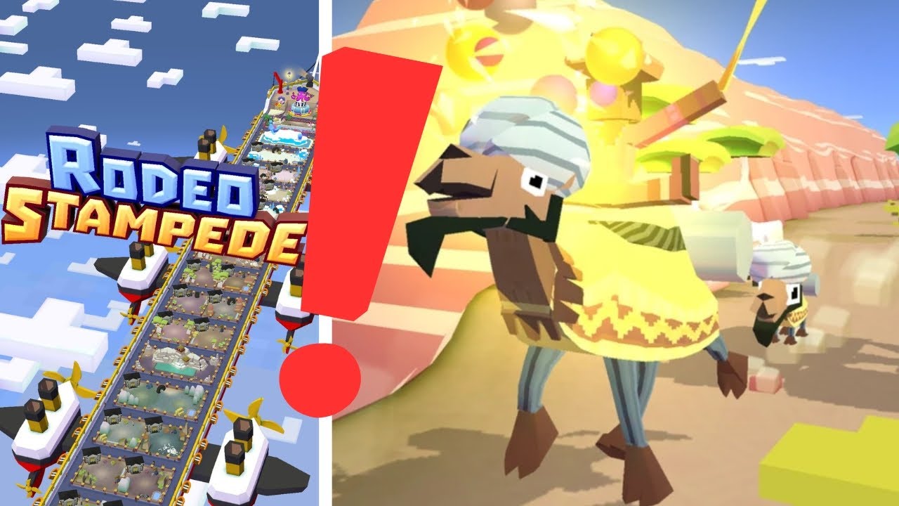 The ENDANGERED MYSTIC CAMEL in RODEO STAMPEDE - YouTube