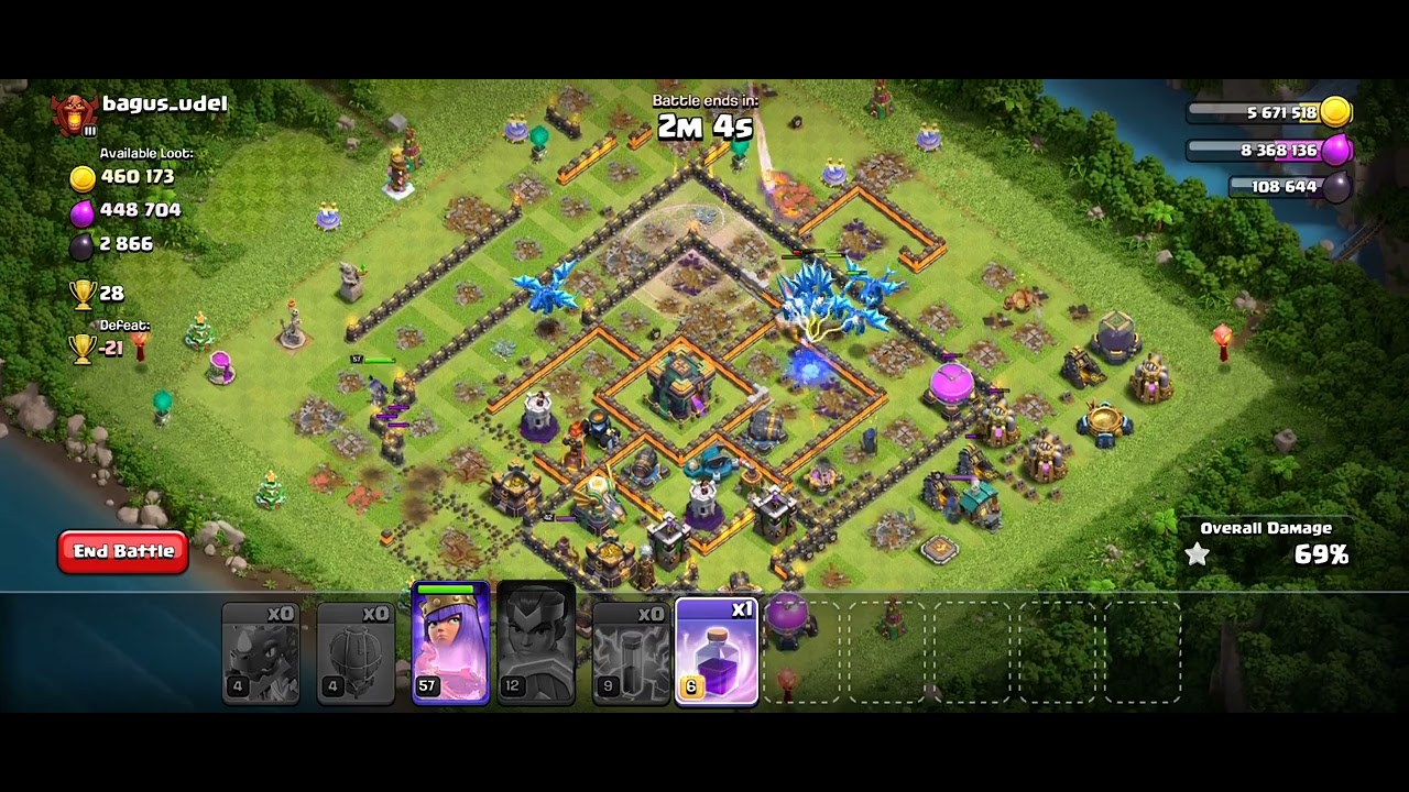 CLASH OF CLANS (COC) HOME BASE - YouTube
