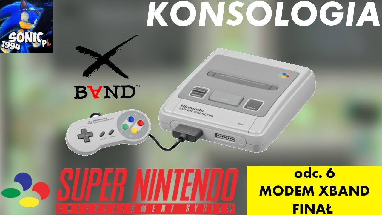 Konsologia (PL) - Super Famicom, Super Nintendo - Modem XBAND oraz ...