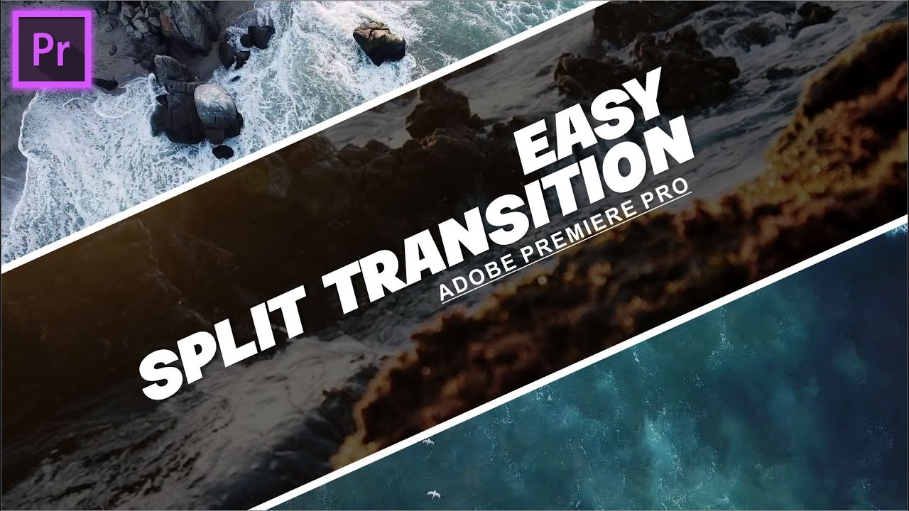 Easy Split/Slice Transitions in Premiere Pro Tutorial - YouTube