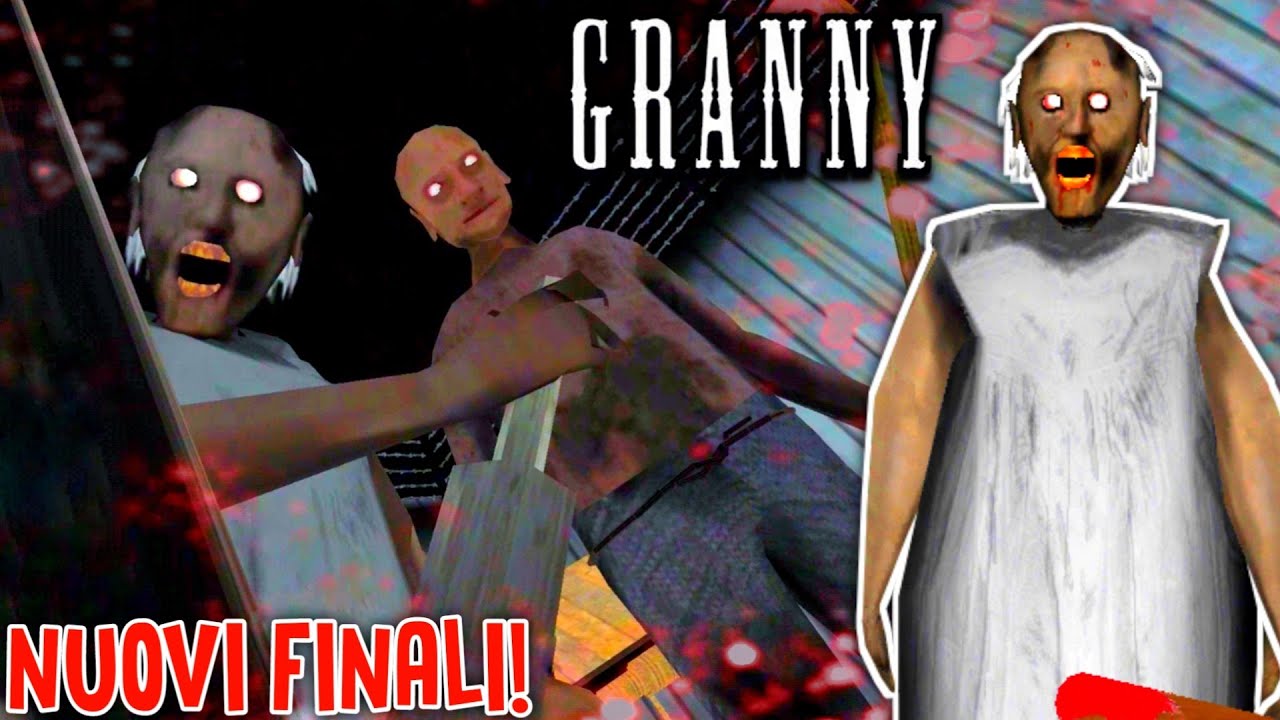 NUOVI FINALI su GRANNY 1 nella NUOVA MODALITÀ con GRANDPA 😃 [Gameplay ...