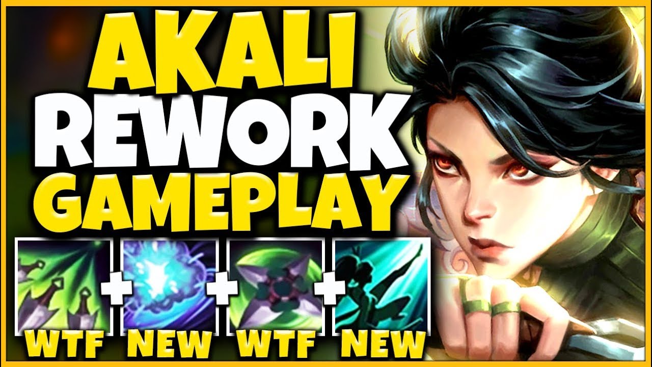 FIRST EVER 2020 AKALI REWORK GAMEPLAY (TARGETED ULT + SHROUD CHANGES ...
