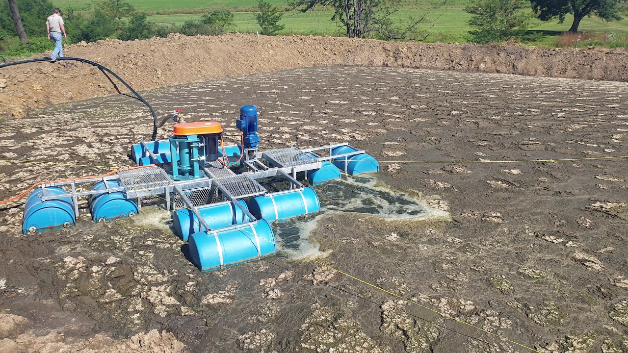 Slurry management for dairy farming - YouTube