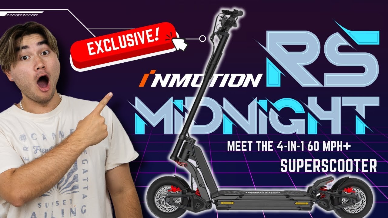 InMotion RS Midnight: Meet the 4-in-1 60 MPH+ Superscooter - YouTube