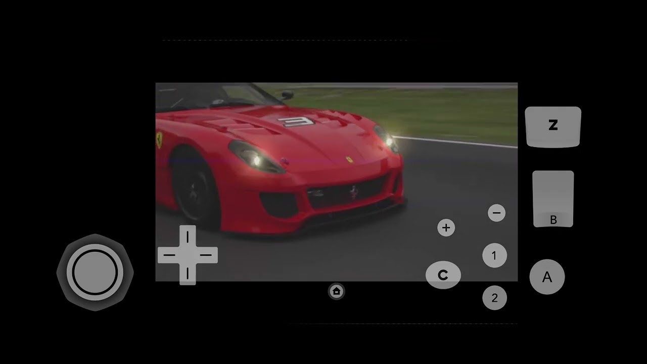 Ferrari The Race Experience intro Android Dolphin Wii emulator - YouTube