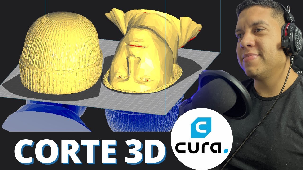 Use esse PLUGIN para Corte no Ultimaker Cura com sua Impressora 3D - YouTube