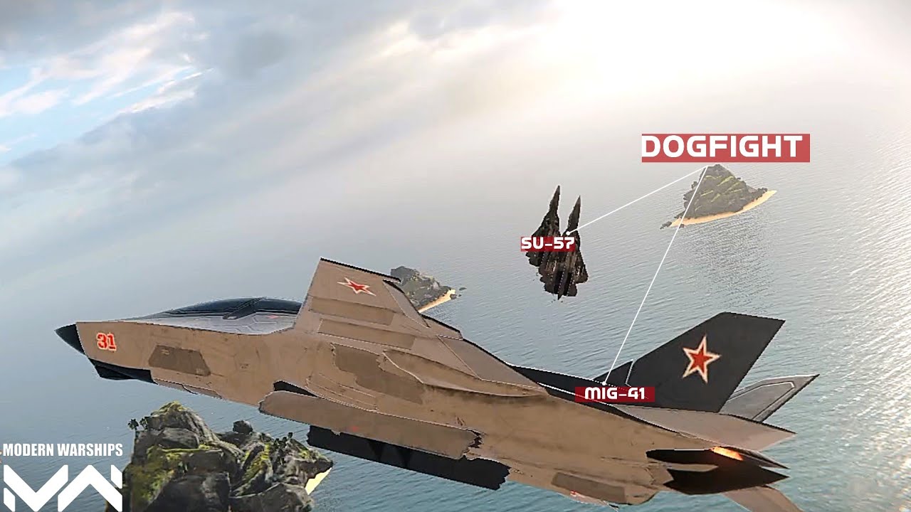 Dogfight Mig-41 & Kf-21 Boramae Modern Warships Update Ace Combat ...