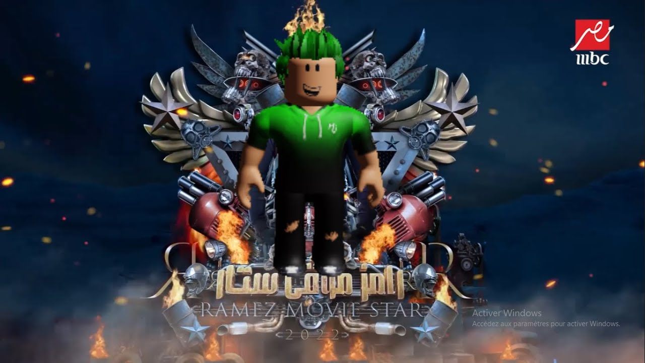 ramez movie star-roblox music video - YouTube