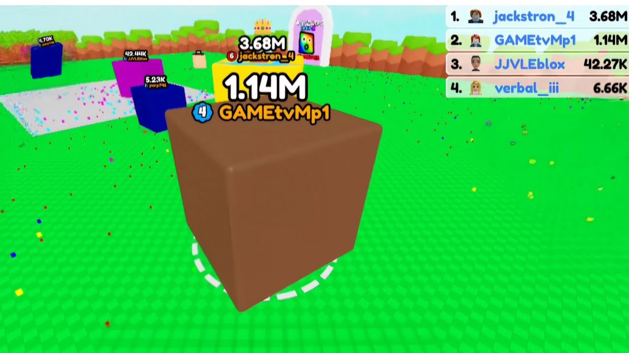 1.14M Score Record! Roblox Block Simulator - YouTube