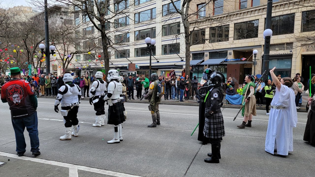 St. Patrick's Day Parade 2022 in Seattle, Washington (Full 4K Quality ...