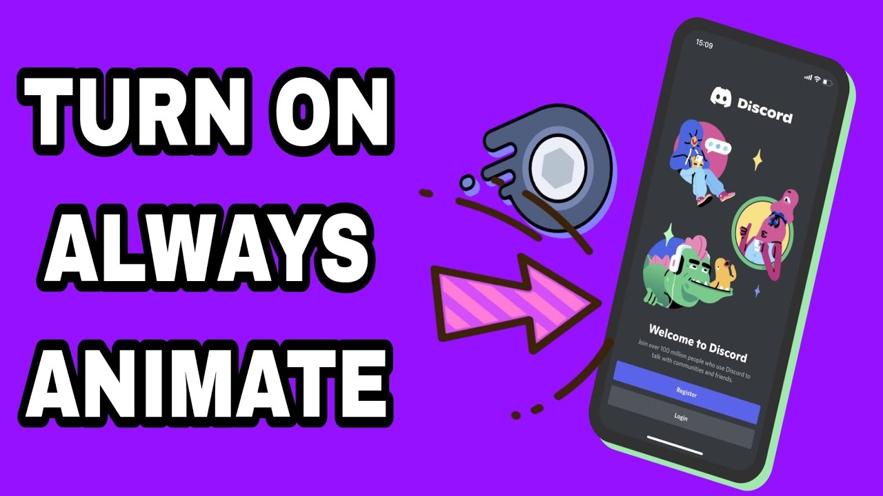 How To Turn On Always Animate On Discord App - YouTube